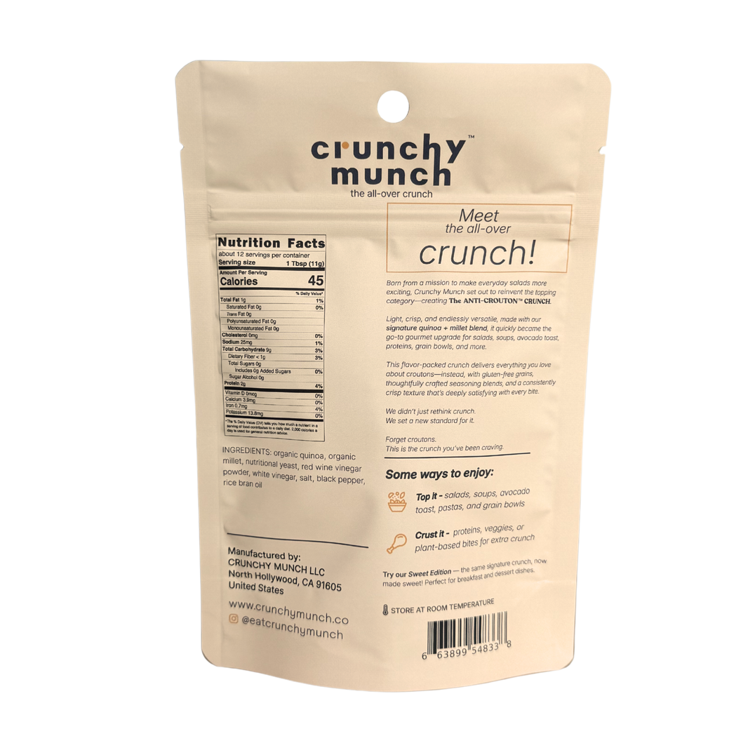 Crunchy Munch | Organic Superfood Toppings for Every Bite